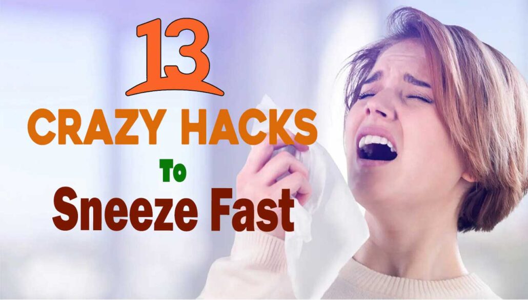 13 Crazy Hacks To Make Yourself Sneeze Speedily - Women's Frame